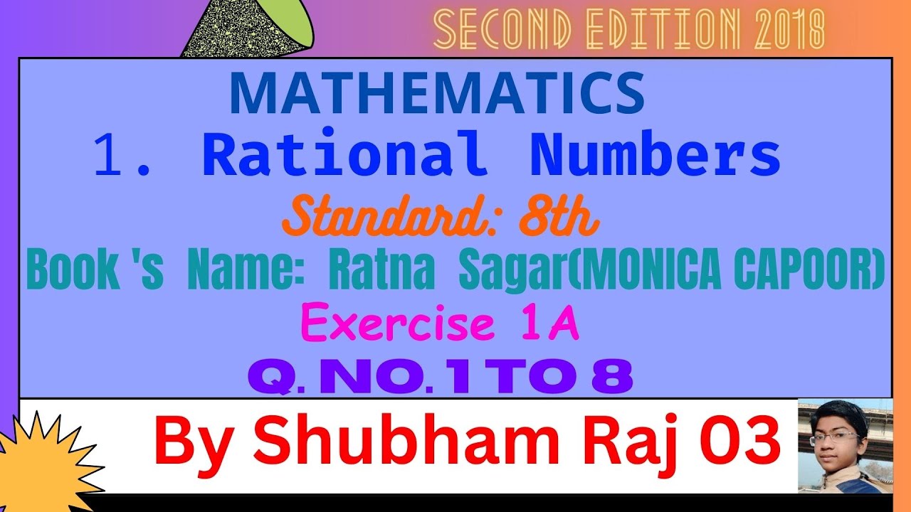 Ratna Sagar Class 8 Mathematics Chapter 1 Rational Number Ratna Sagar Class 8 Mathematics Chapter 1 Rational Number