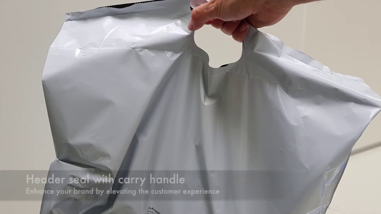 R3200XL Automatic Bagger - Poly Mailer System for Bags up to 22" Wide - YouTube