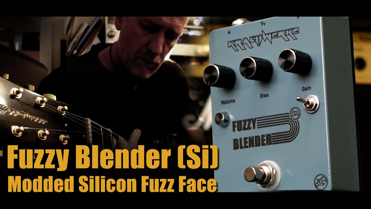 Stoner Guitar Fuzz Riff - Krachwerke Fuzzy Blender Fuzz modded silicon ...