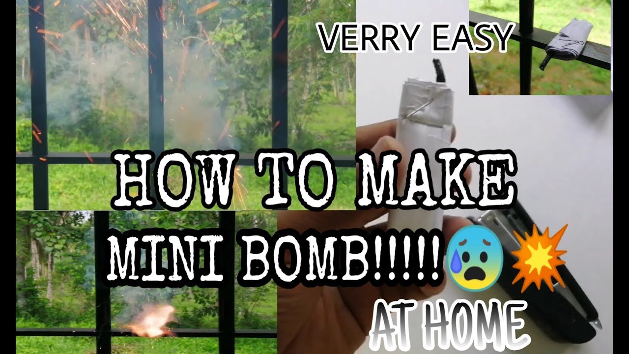 HOW TO MAKE MINI BOMB AT HOME 🤯💥💣 - YouTube