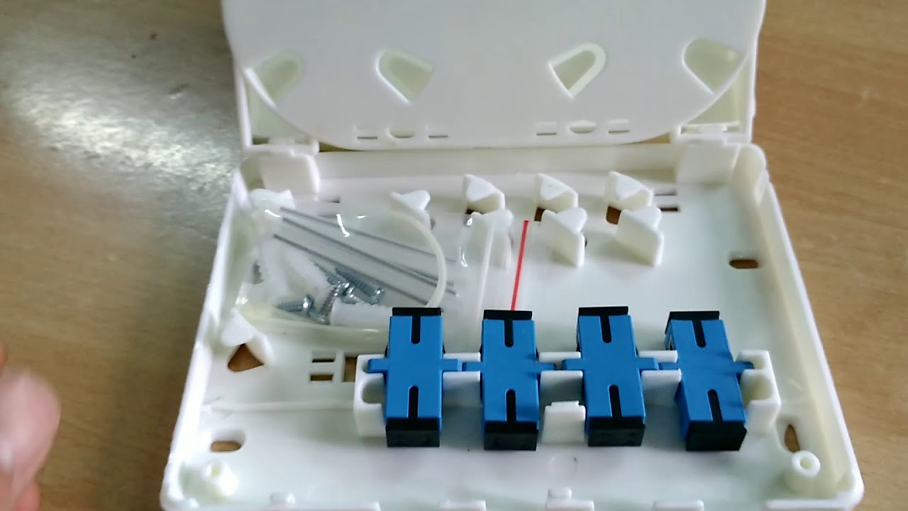 odf quang 4 port - YouTube