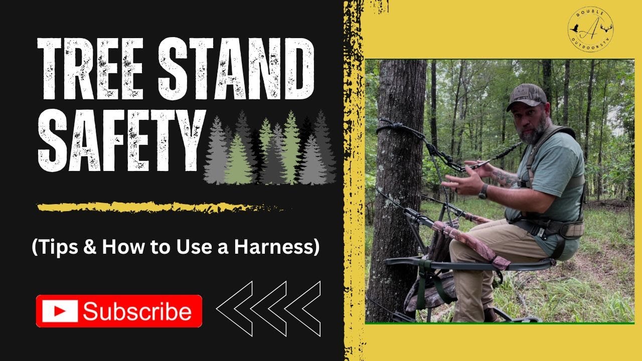 TREE STAND SAFETY! (Tips & How To Use a Harness) - YouTube