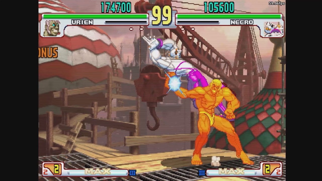 Dealing with Necro's Drill with Urien SF3 3S - YouTube