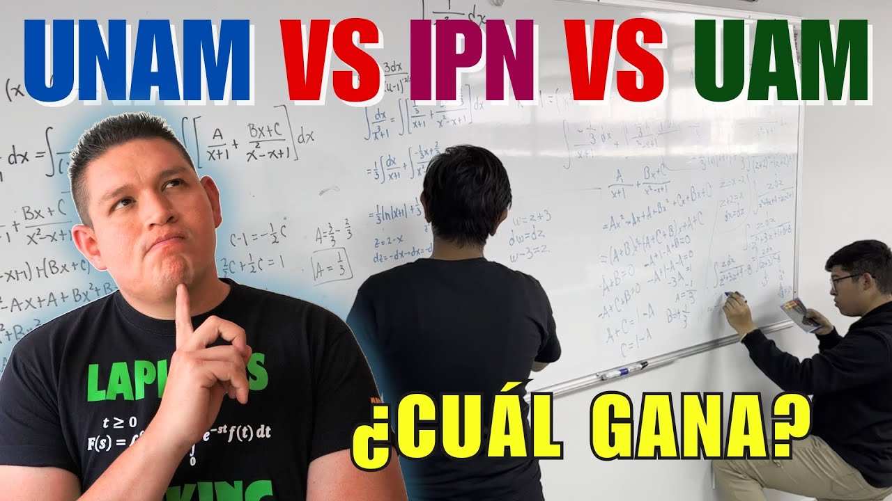 UNAM vs IPN vs UAM ¿Cuál Universidad es la GOAT de la Matemática? - YouTube