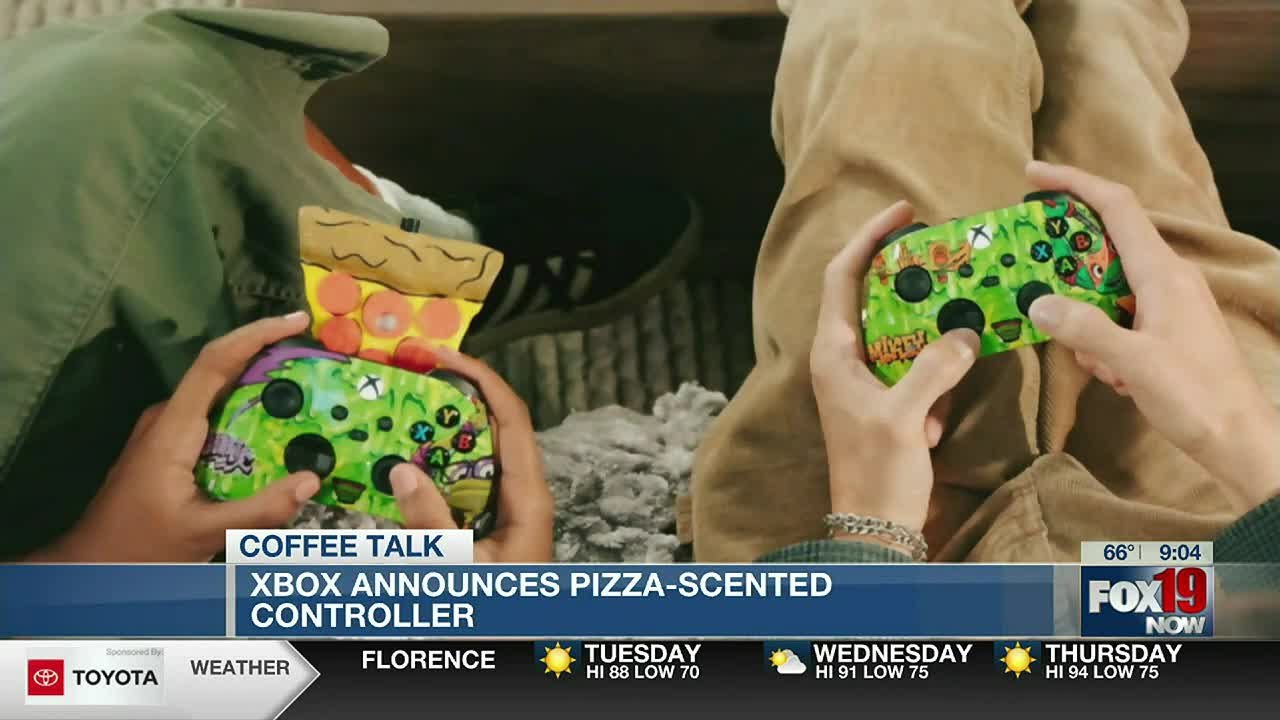 XBOX''s pizza-scented controller - YouTube