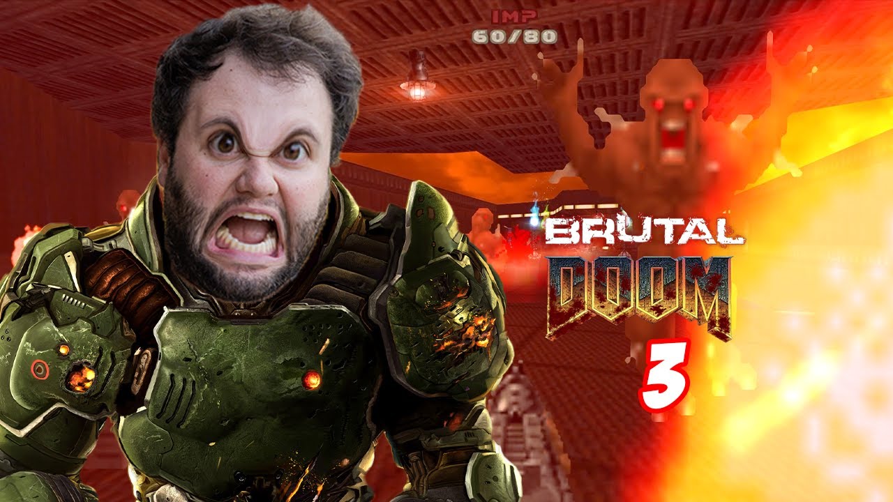 HOW DOES ANYONE BEAT THIS GAME?! | Brutal Doom - YouTube