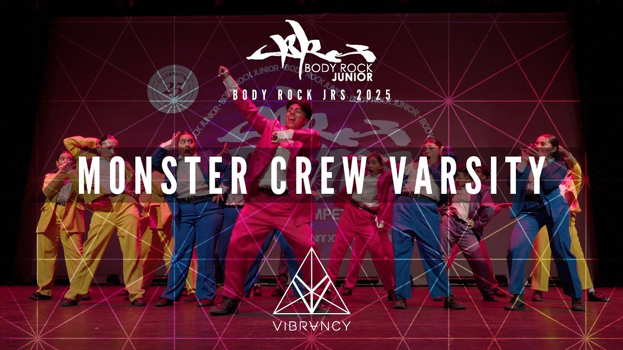 Monster Crew Varsity | Body Rock Junior 2025 [@VIBRVNCY Front Row 4K ...