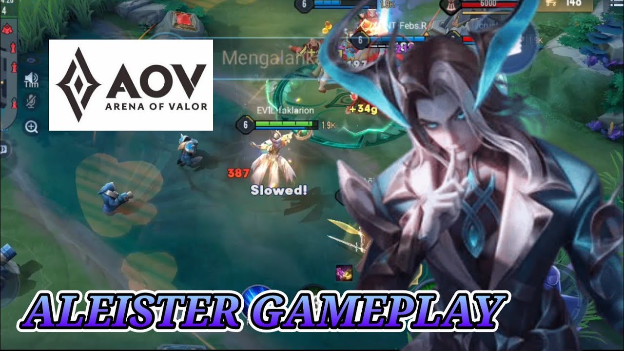 AoV : Aleister Gameplay | Best Control Mage - ARENA OF VALOR GAMEPLAY ...