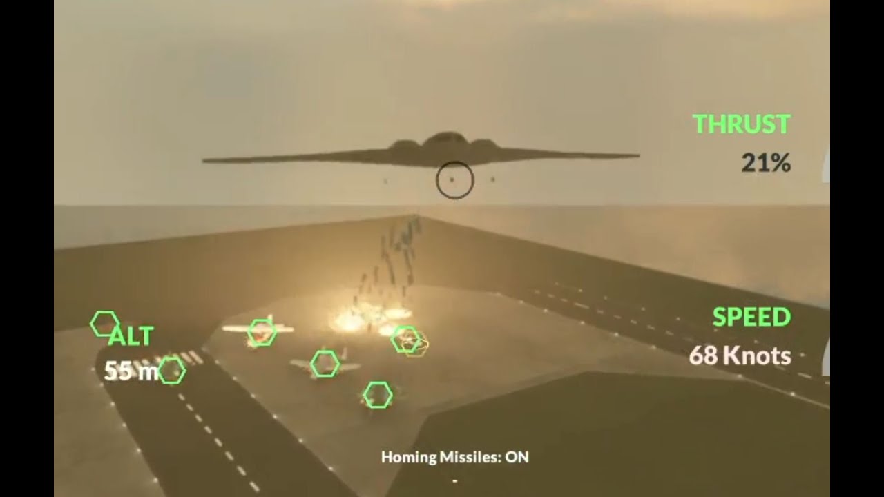 Flying Planes - Dev Update (B2 Bomber + carpet bombing) Teardown Mod ...