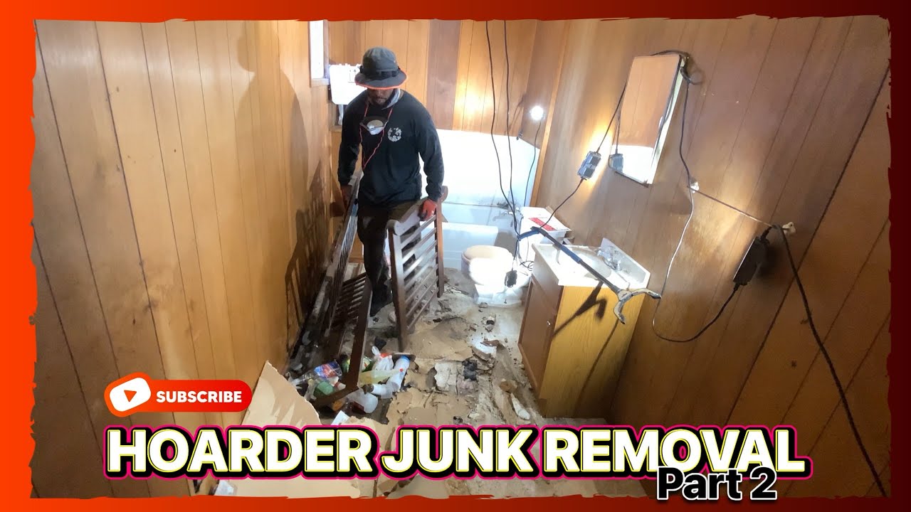 HOARDER JUNK REMOVAL PART 2 - YouTube