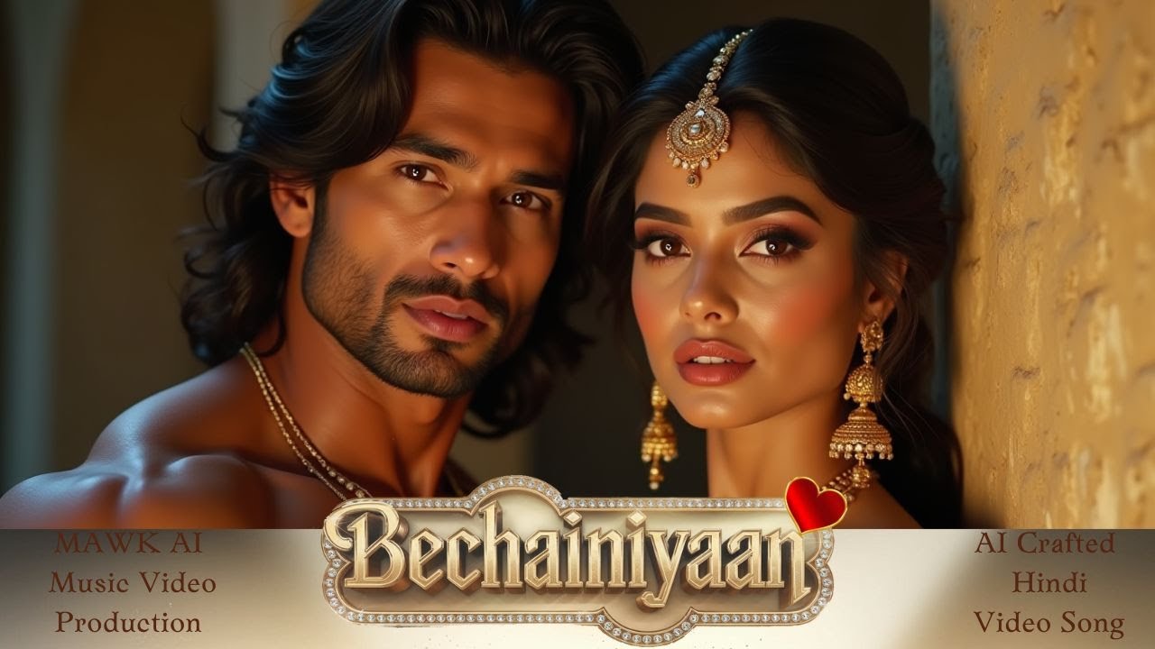 Bechainiyaan | A Soulful Heartfelt Bollywood Song of Love & Longing | MAWK AI | Ultra HD 8K ...