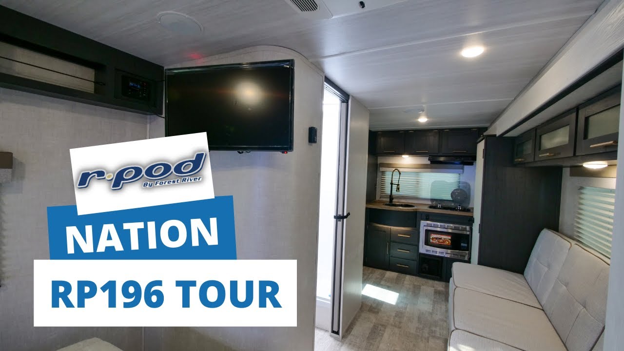 Tour the 2023 Rpod 196 Travel Trailer by Forest River - YouTube