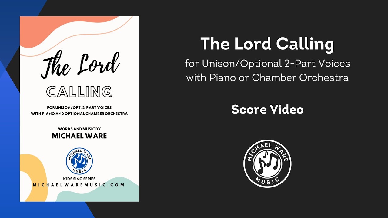 The Lord Calling | Score Video with Orchestra - YouTube