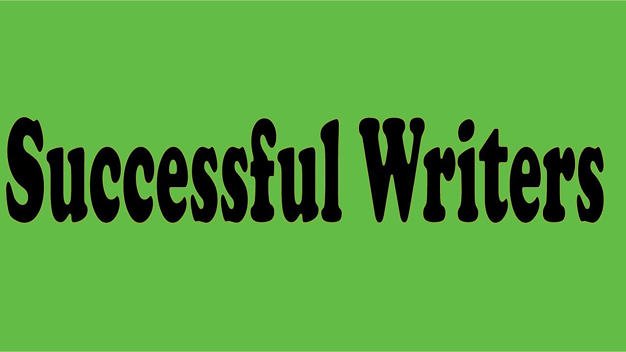 10 Habits of Highly Successful Writers You Can Start Today - YouTube