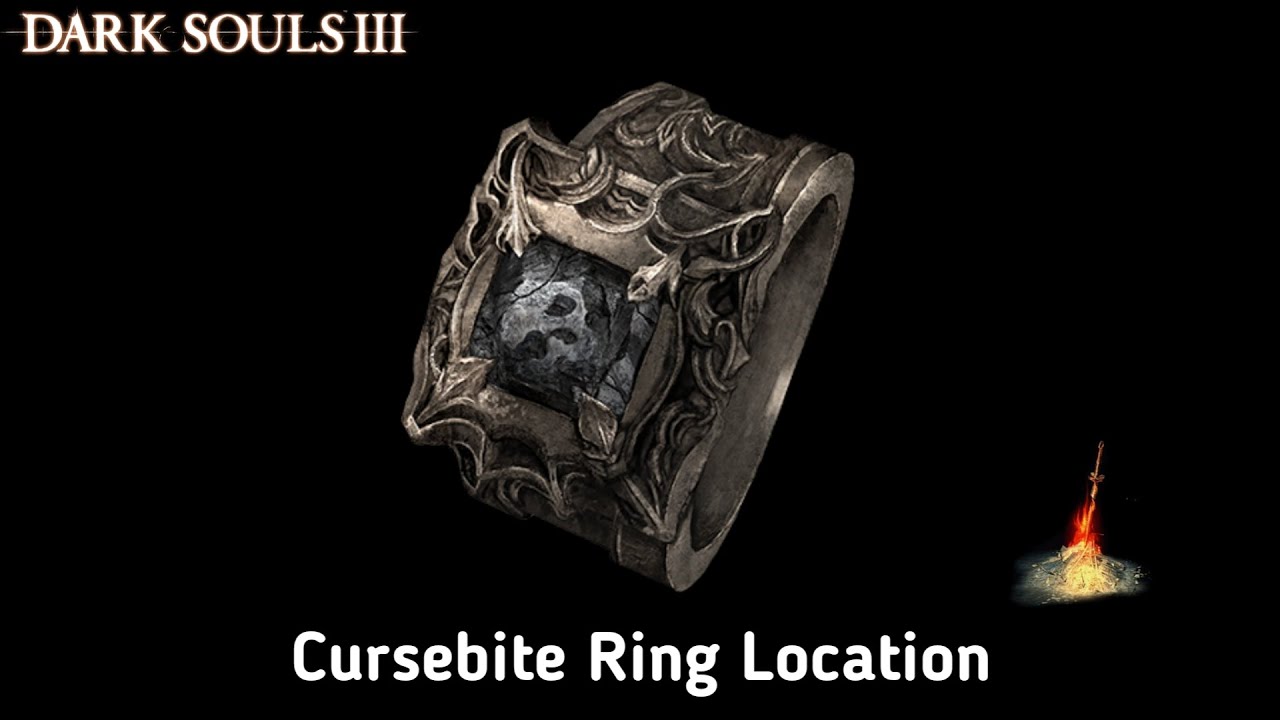 Dark Souls 3 : How To Get Cursebite Ring Location - YouTube
