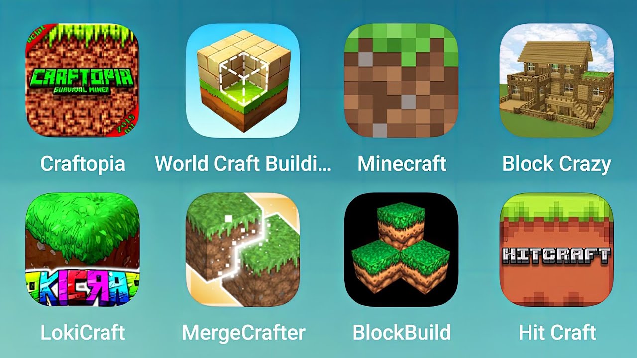 Craftopia, World Craft Building, Minecraft, Block Crazy, Lokicraft ...