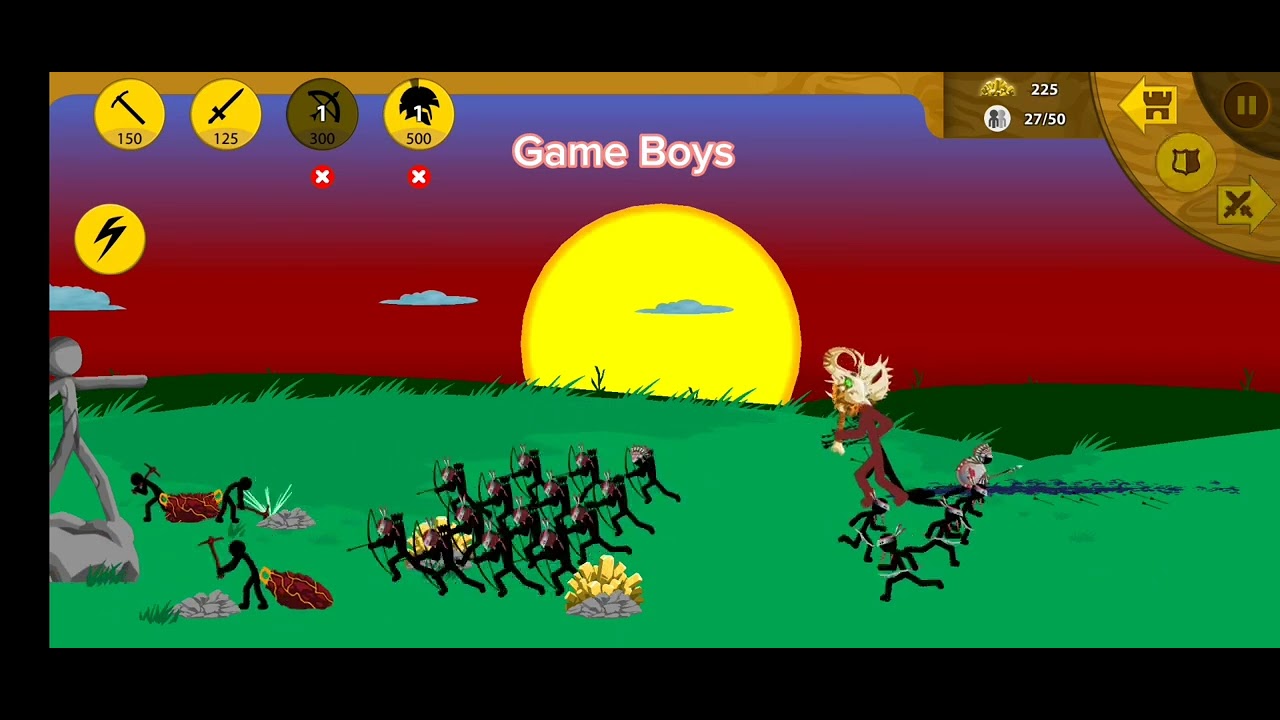STİCK WAR LEGACY , WİNNER ARE GAME BOYS - YouTube