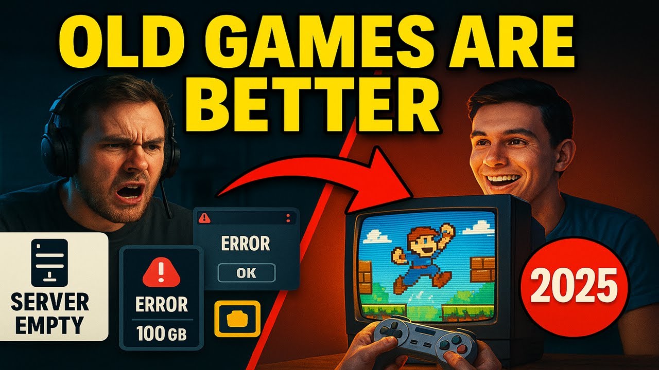 Why Gamers Still Prefer Decade Old Games over Modern Ones... - YouTube