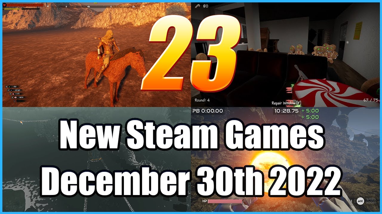New Steam Games December 30th 2022 - YouTube