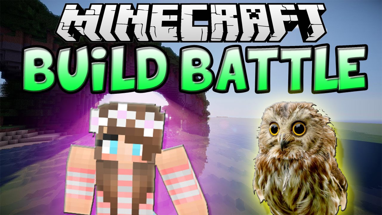 Minecraft | Build Battle Minigame | CUTE OWL!!! - YouTube