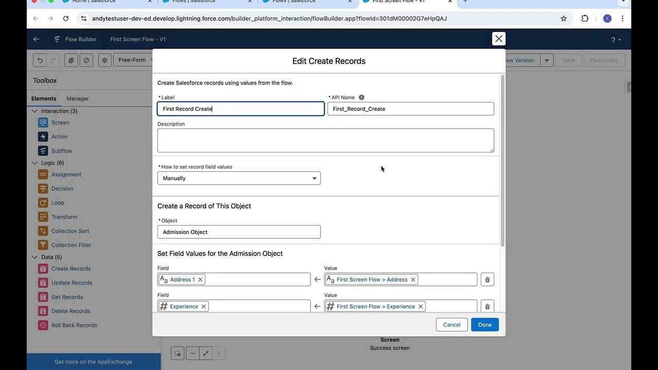 55. "Salesforce Admin By Rajeev : Insert Hyperlinks and URLs Easily in Salesforce Screen Flow ...