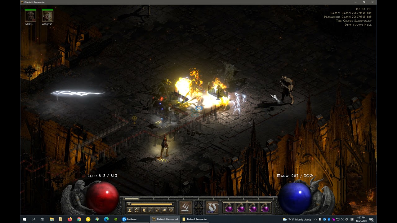 Diablo 2 Resurrected Windforce 8 frame Hybrid amazon - YouTube
