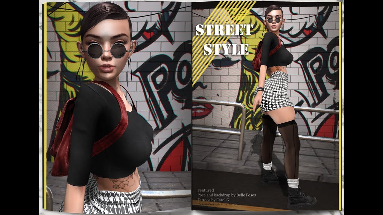 SECOND LIFE LOOK STREET - YouTube