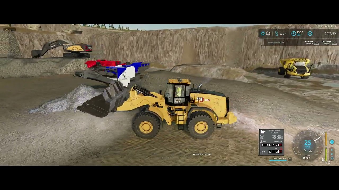 Farming Simulator 2022 TCBO mining map crushing stones Ep3 - YouTube