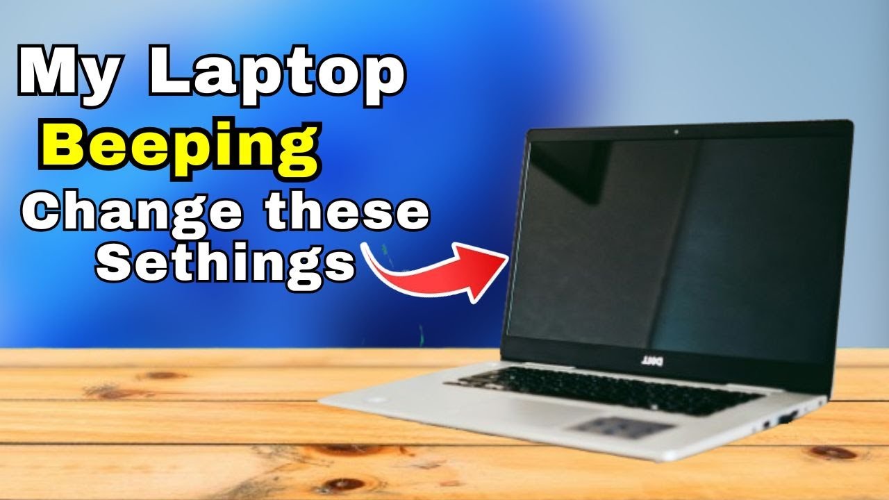 Laptop making a Beeping Sound - YouTube