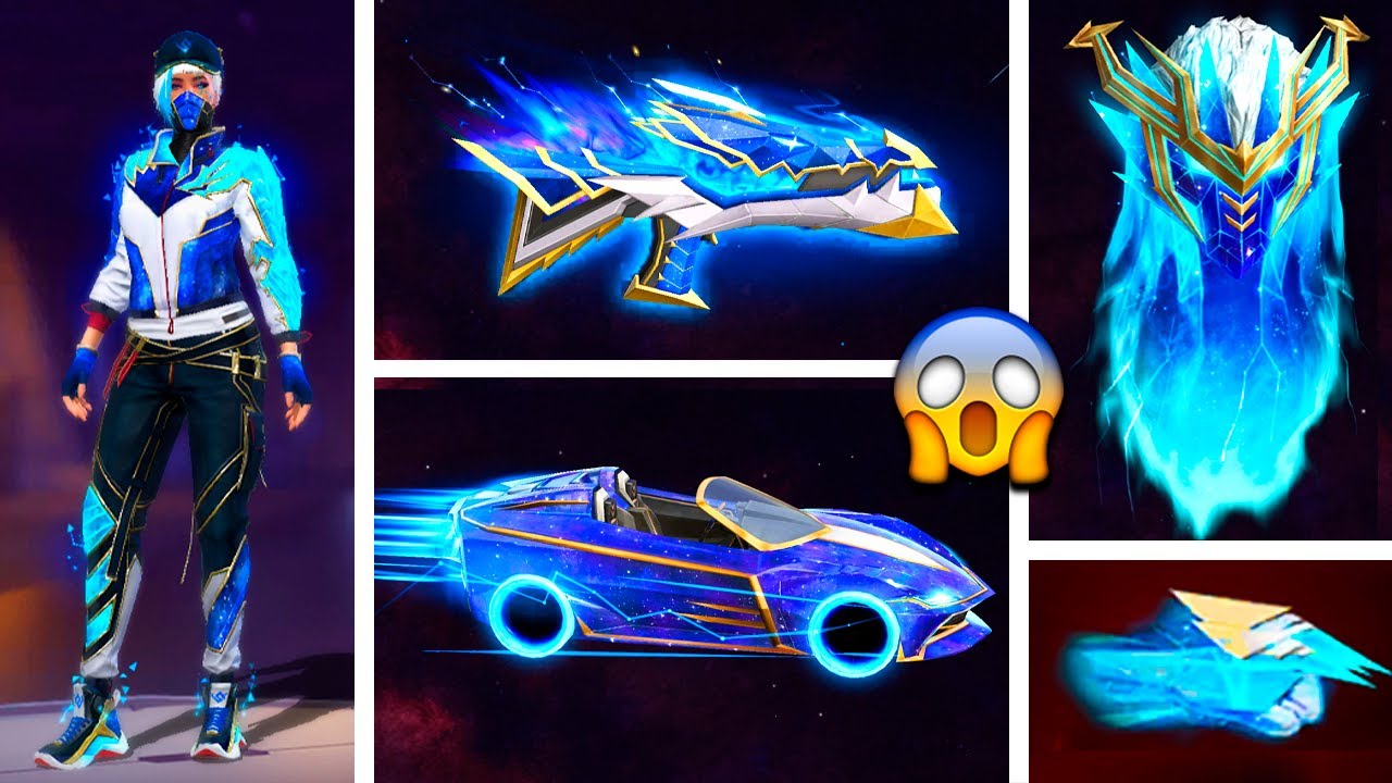 💎 SOLO PUEDO USAR COSAS de la GALAXIA 💙 FREE FIRE - YouTube