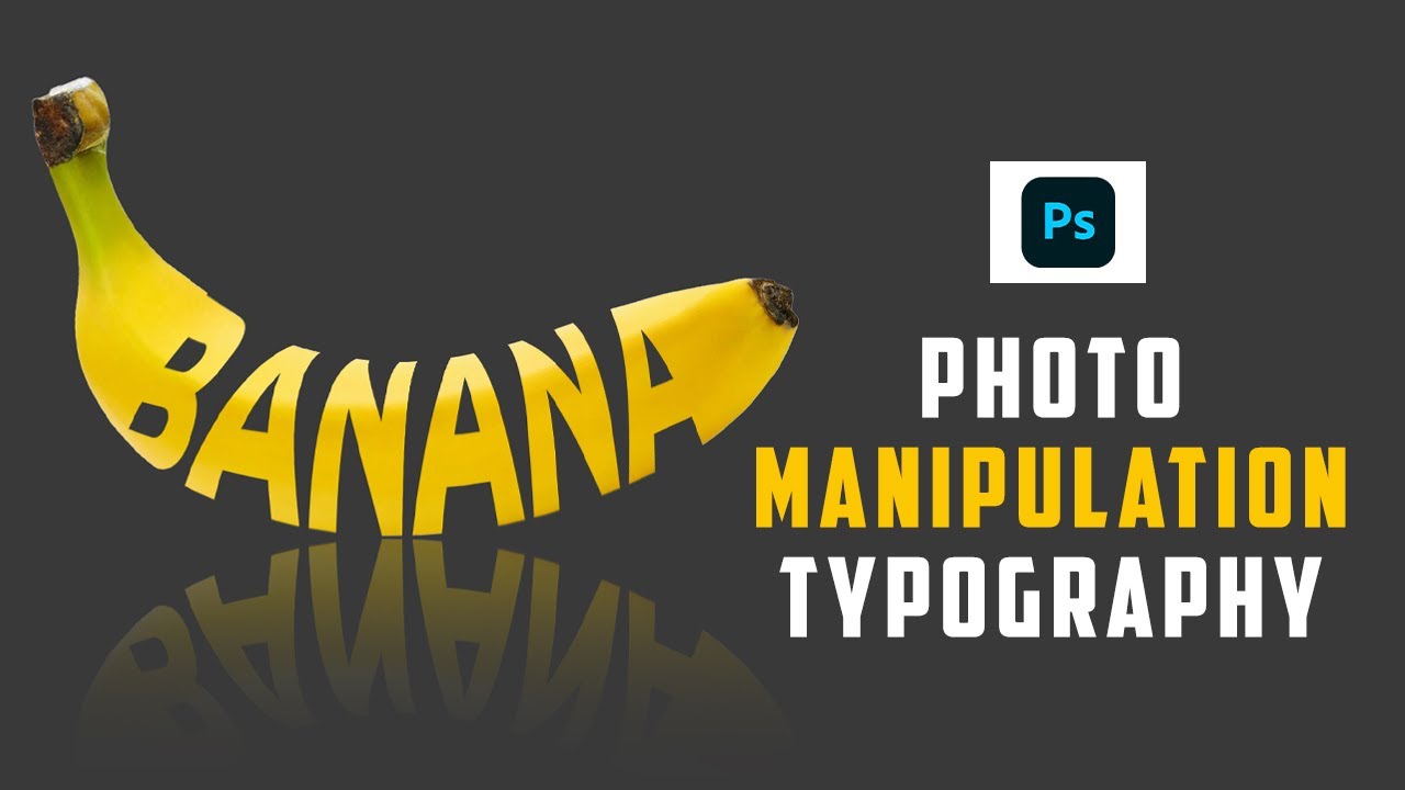 Photo Manipulation Typography Tutorial - YouTube