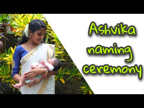 3years ago Ashvi's Naming ceremony on this day | #Ashvika Thadickal ...