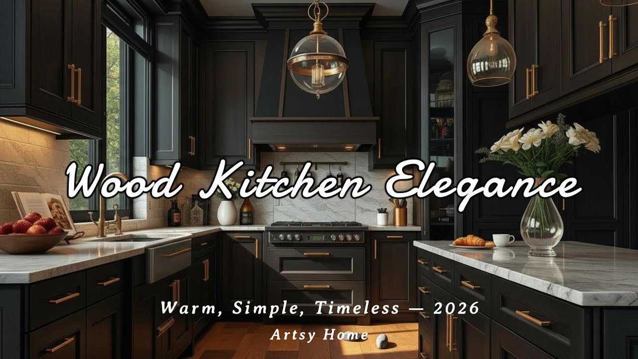 From Simple to Stunning: Wood Kitchen Makeovers That Inspire - YouTube