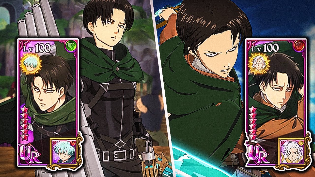 ATTACK ON TITAN SAME NAME TEAM!! SEASON 1 LEVI MEETS FINAL SEASON LEVI ...