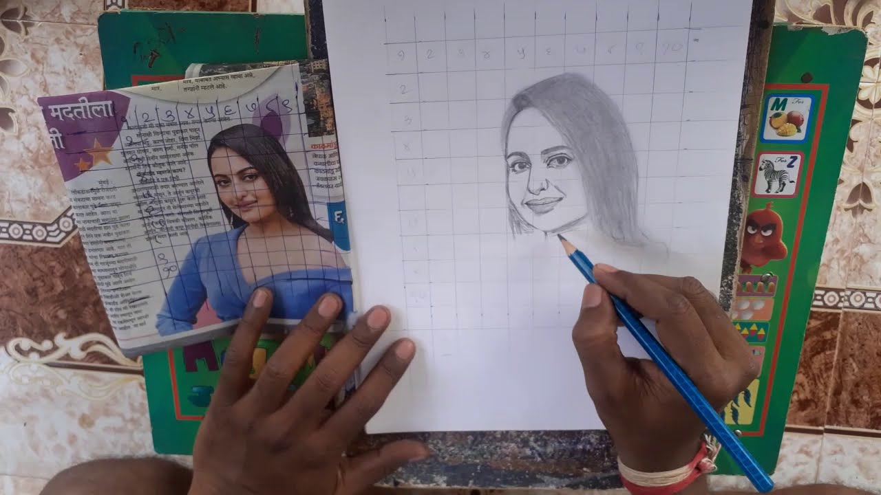 how to drawing sketch - YouTube