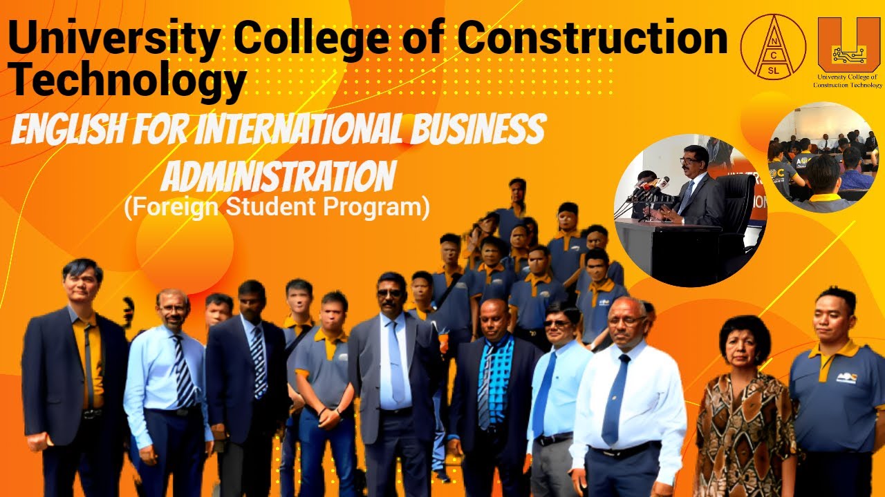 UCCT English for International Business administration - YouTube