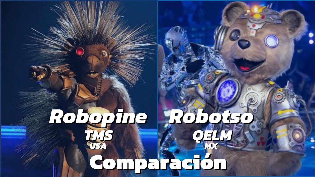 COMPARACIÓN, Robotso & Robopine. Los Dos Híbridos Entre Un Animal y Un ...