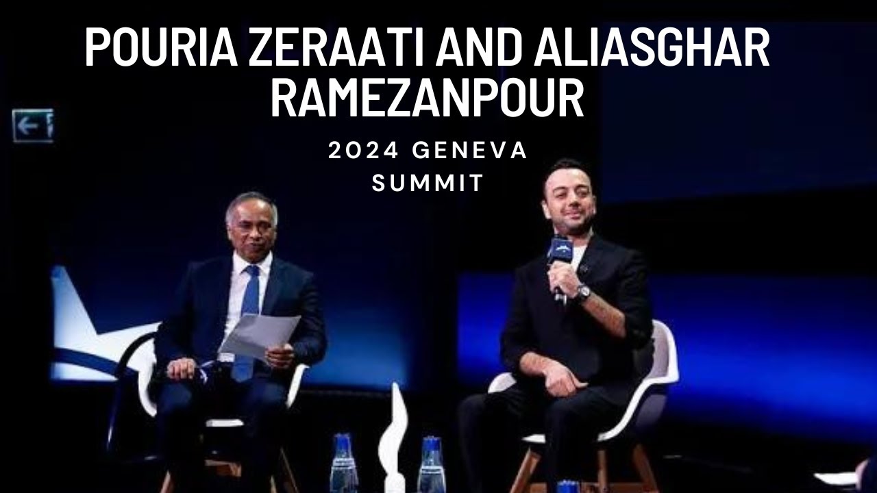 Pouria Zeraati and Aliasghar Ramezanpour, Iran International - Courage ...