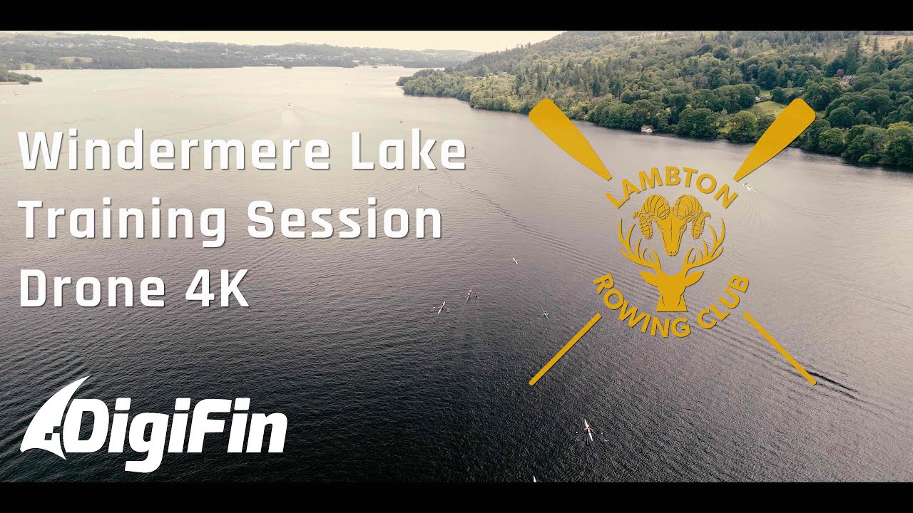 Lambton Rowing Club - Windermere - 4K Drone - YouTube