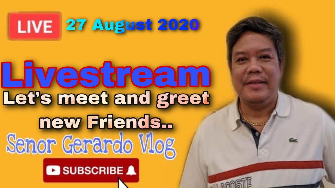Let's meet and greet new friends.. - YouTube