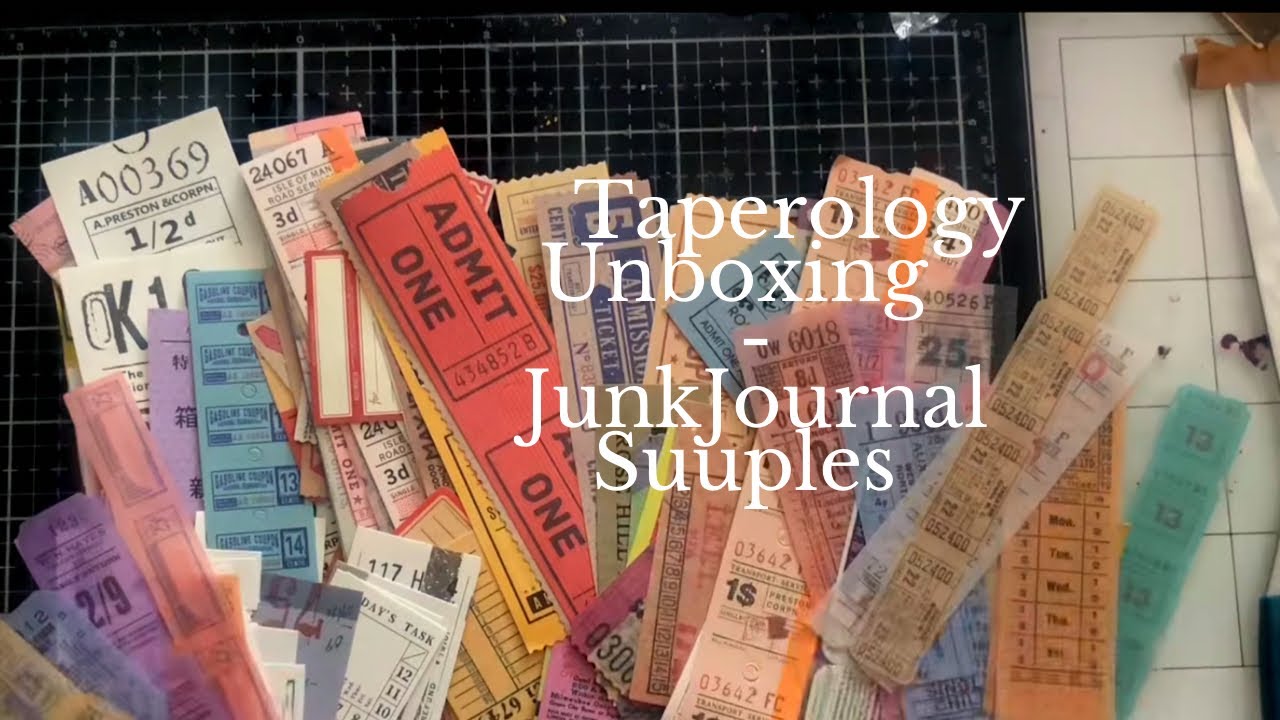 Taperology Unboxing - Sooooo Many Beautiful Things, thank you ...