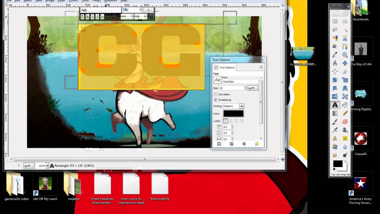 Thumbnail Speed Art #1 "Among Ripples" - YouTube