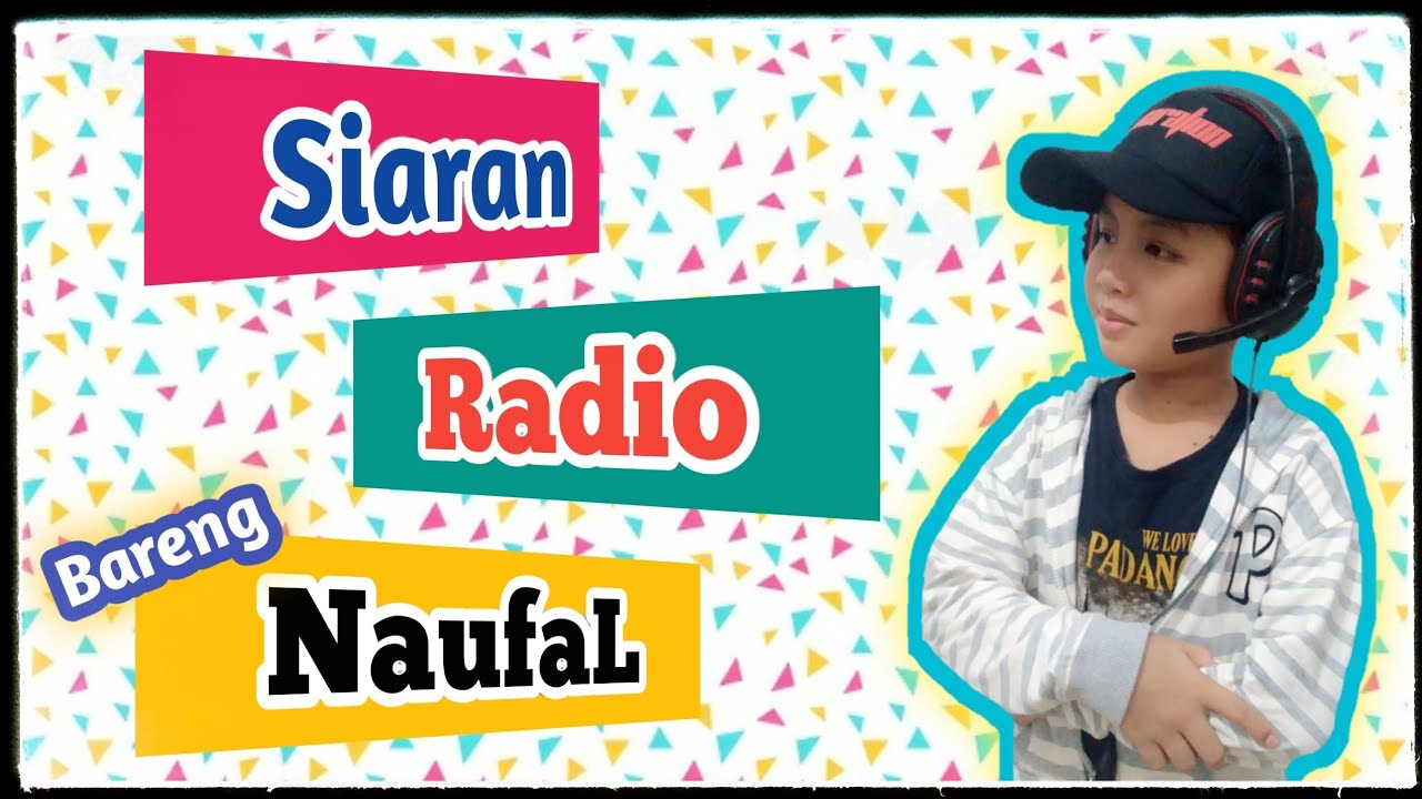 PENYIAR RADIO CILIK #TugasSekolah - YouTube