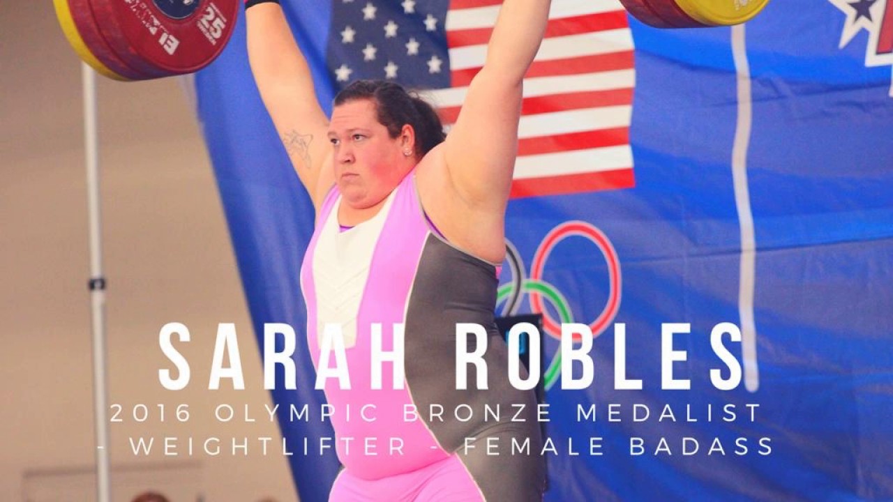 Sarah Robles - 2016 Olympic Bronze Medalist, Weightlifter and Female ...