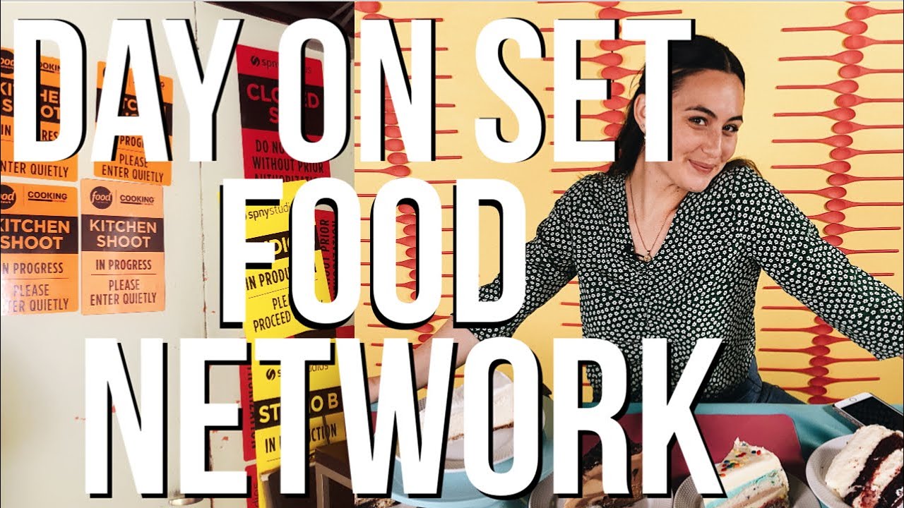 DAY IN MY LIFE: ON SET AT FOOD NETWORK - YouTube