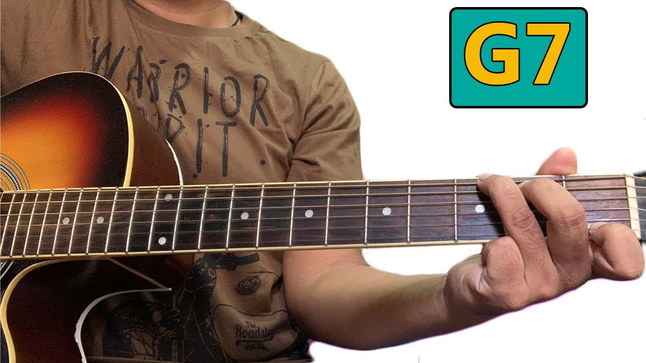 How to Play a G7 Open Chord | Beginners Guitar Lessons - YouTube