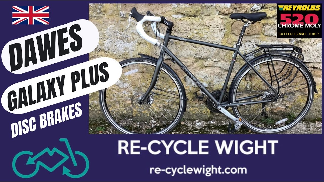 Superb Dawes Galaxy Plus Touring Bike Reynolds 520 Disc Brakes from Re ...