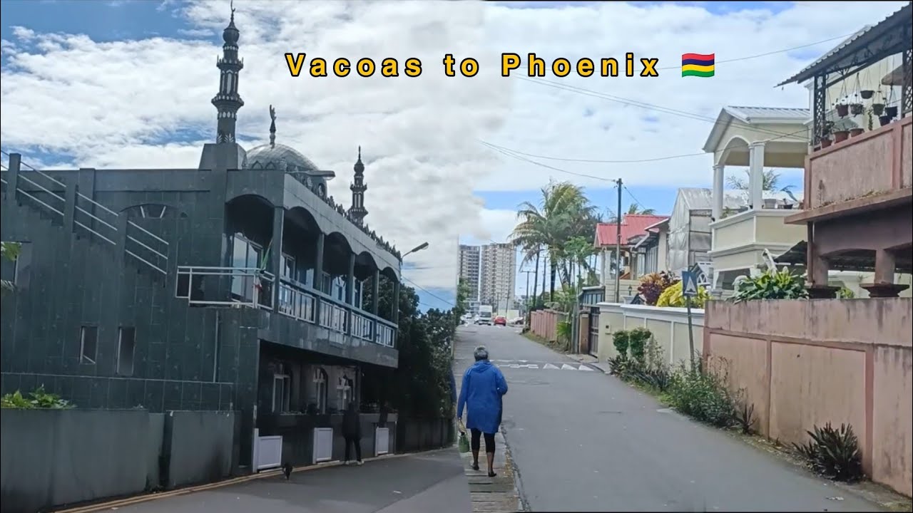 Vacoas to jumbo Phoenix Walking tour 🇲🇺 - YouTube