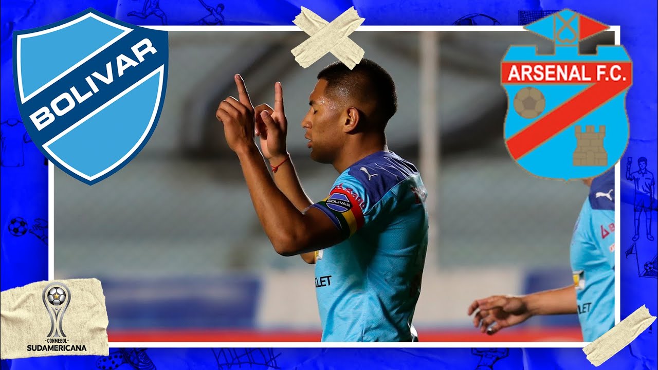 Bolívar (BOL) vs Arsenal (ARG) | SUDAMERICANA HIGHLIGHTS | 4/22/2021 ...