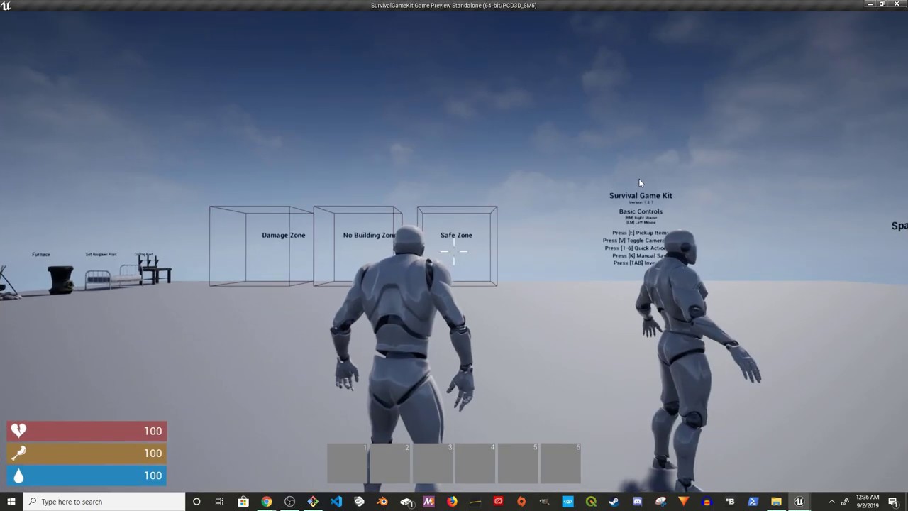 UE4 - Character Storage Capability (Survival Game Kit) - YouTube